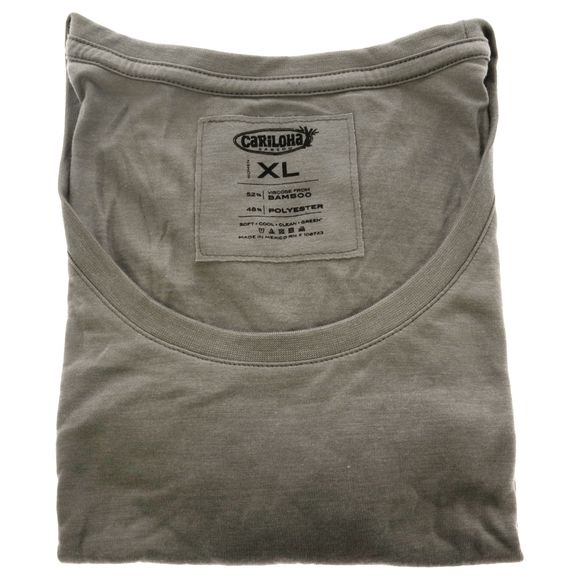 Cariloha | Tops | Bamboo Scoop Tee Gray Heather By Cariloha For Women ...